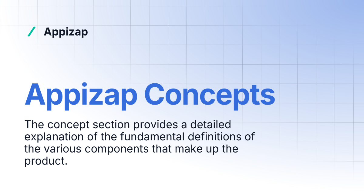 Appizap Concepts Appizap