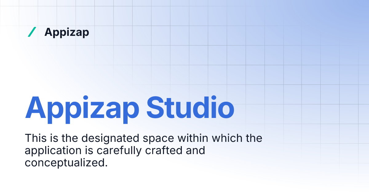 Appizap Studio | Appizap