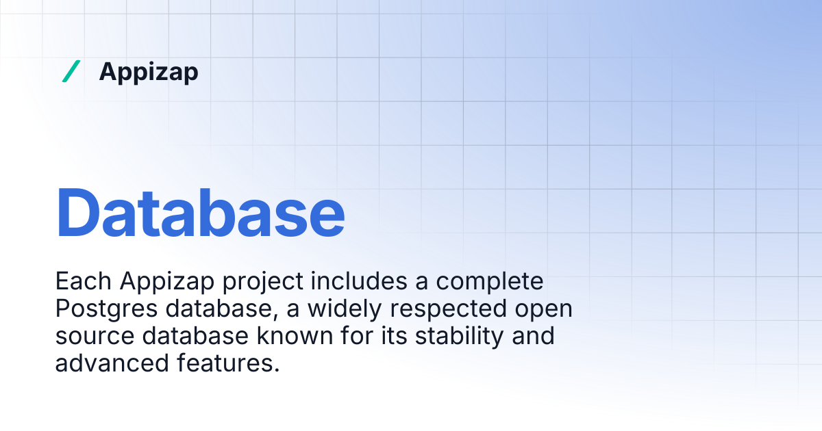 Database Appizap