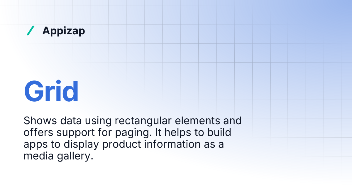 Grid Appizap