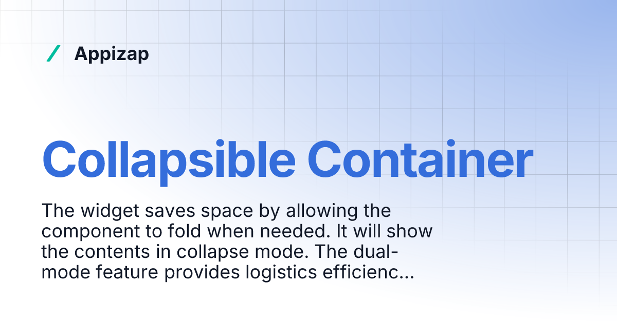 Collapsible Container | Appizap