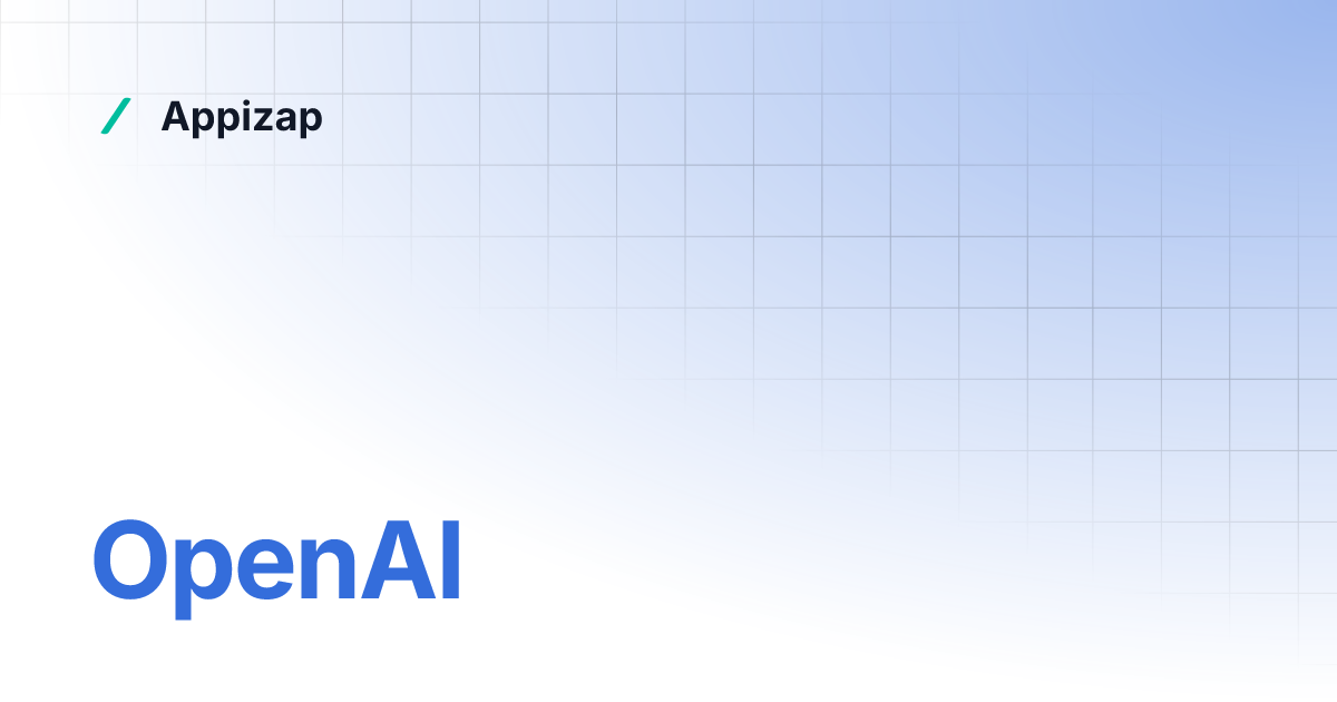 OpenAI | Appizap